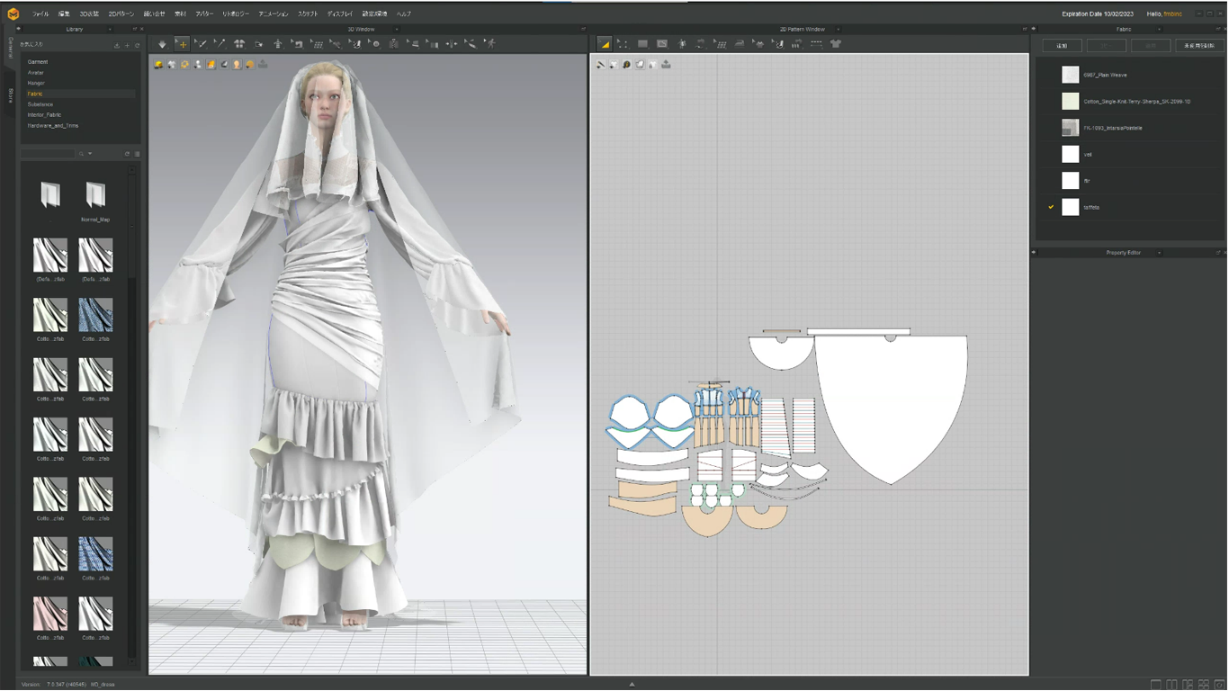 Marvelous Designerオリジナル衣装コンテスト結果発表、機能を最大限に活かした入賞作品の美しいシワとレイヤー、フリルに注目！