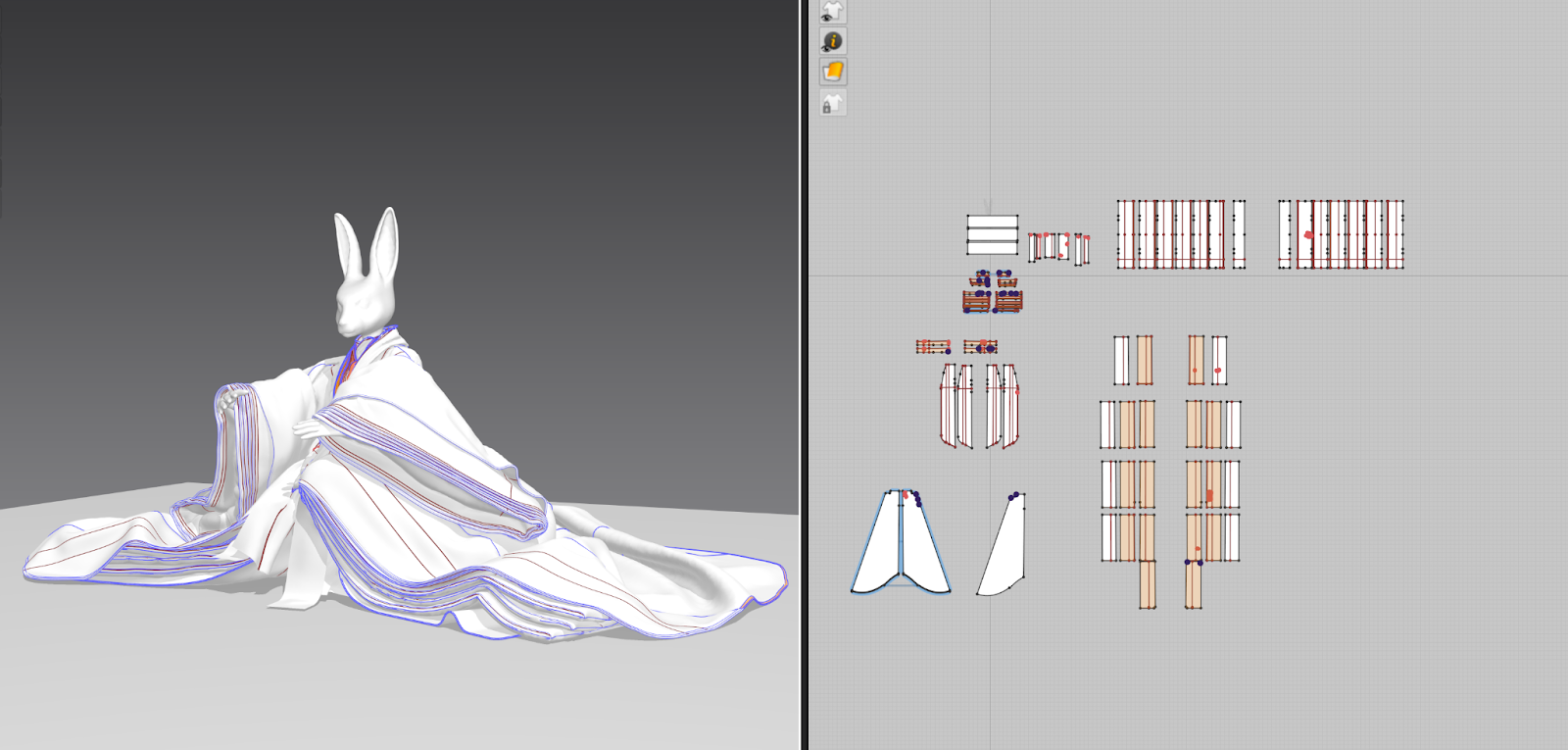 Marvelous Designerオリジナル衣装コンテスト結果発表、機能を最大限に活かした入賞作品の美しいシワとレイヤー、フリルに注目！
